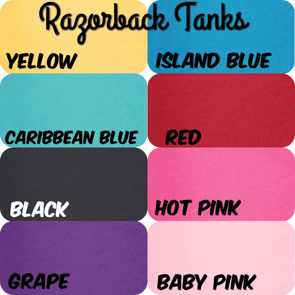 Baby Shark Razorback Tank – Chloe + Piper